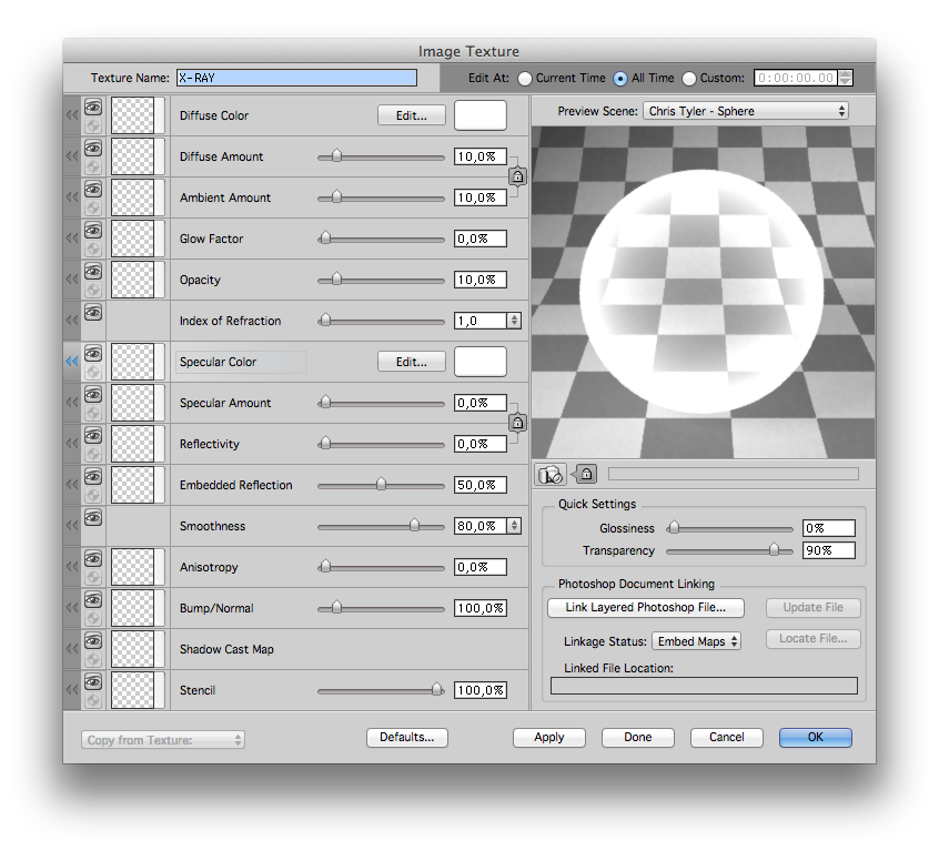 X-Ray texture - Strata