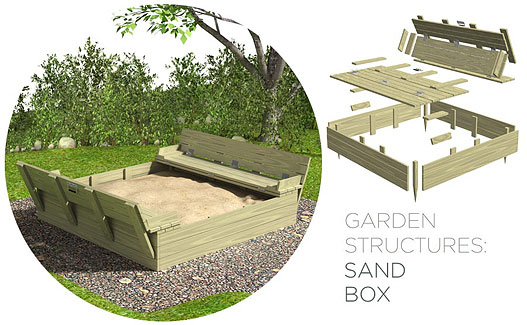 Garden Structures: Sand Box - Strata