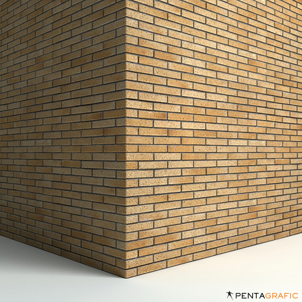 Bricks 03 - Yellow terracota - Strata