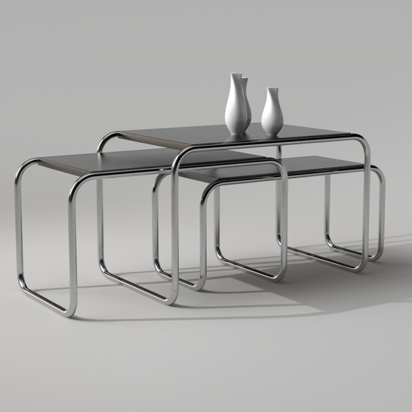 Mid-Century Modern Table Set - Strata