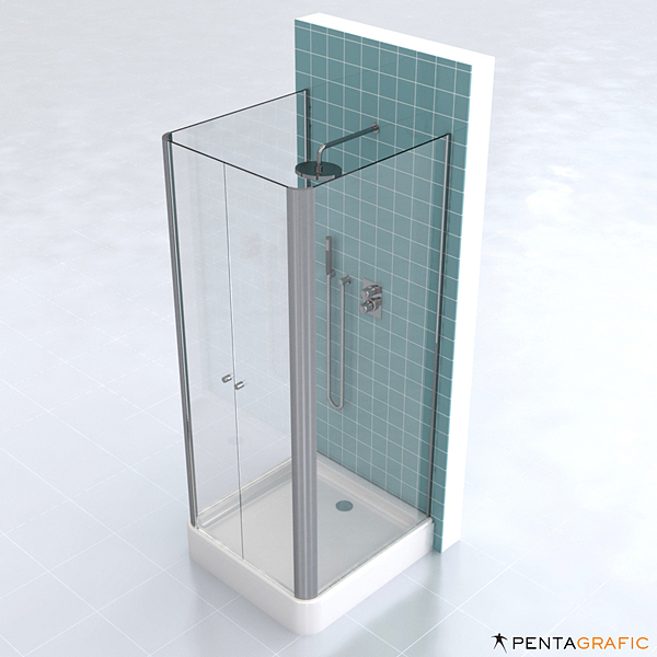 Shower set - mod. Element Roca - v2 - Strata
